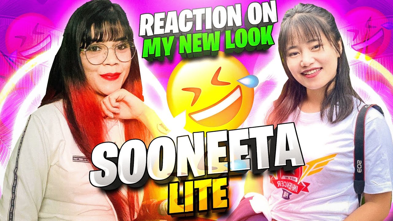 Sooneta Lite || Reaction On My New Look || Garena Free Fire || Bindass ...
