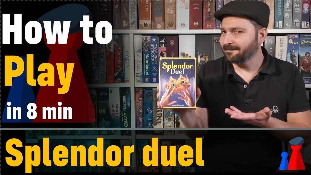How to play Splendor duel boardgame - Full teach + Visuals - Peaky ...
