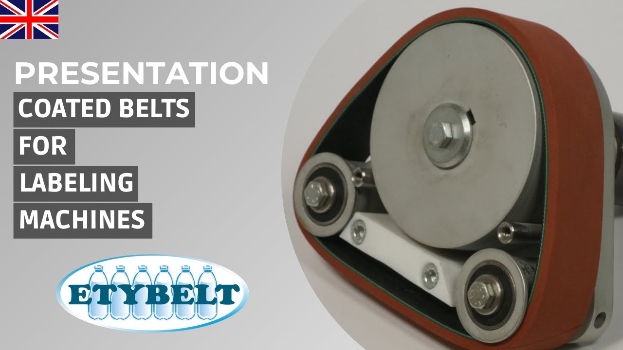 COATED BELTS FOR LABELING MACHINES - ETYBELT (ENG) - PR Rubino - YouTube