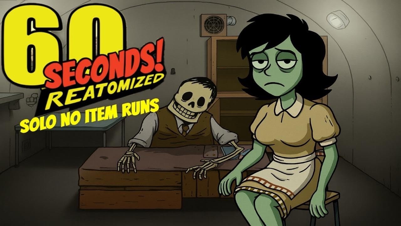 60 Seconds Reatomized Solo No Item Runs - YouTube