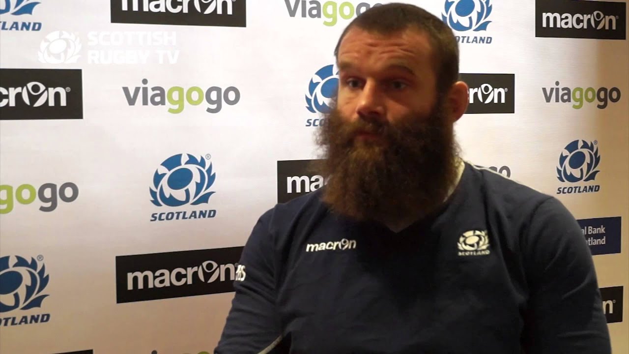 Scotland prop Geoff Cross highlights contact area before Tonga Test at ...