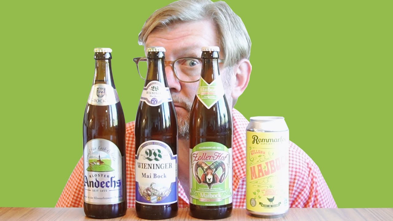 Maibock comparison (Helles Bock) - YouTube