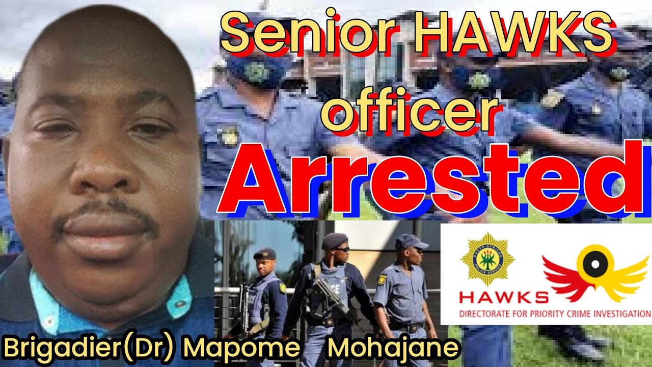 The top police officers get arrested too, it's a marvelous tasks ...