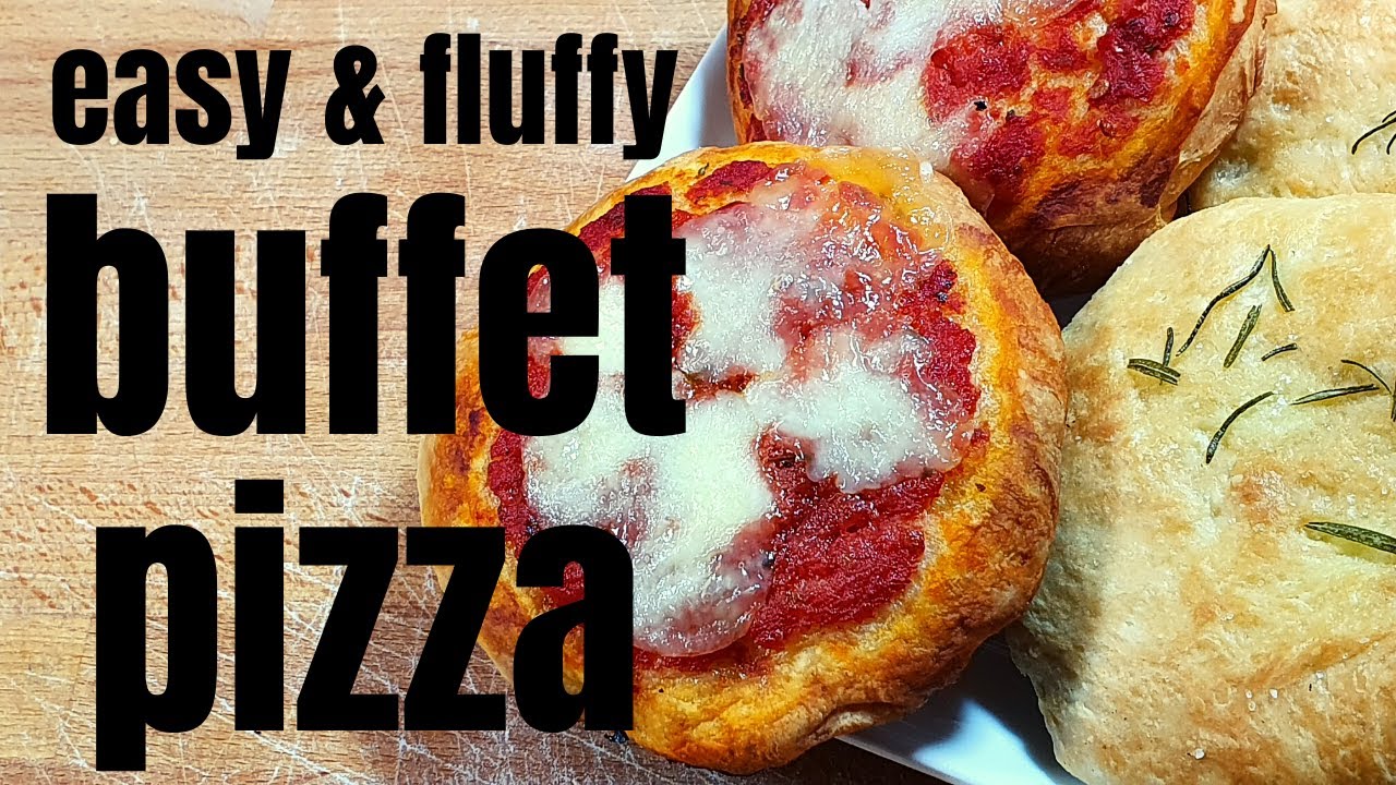 Easy Italian Buffet Pizza - How To Make Outstanding Fluffy "Pizzette ...