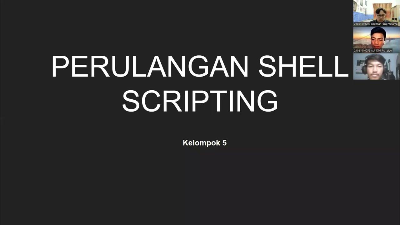 Perulangan pada Shell Scripting - YouTube
