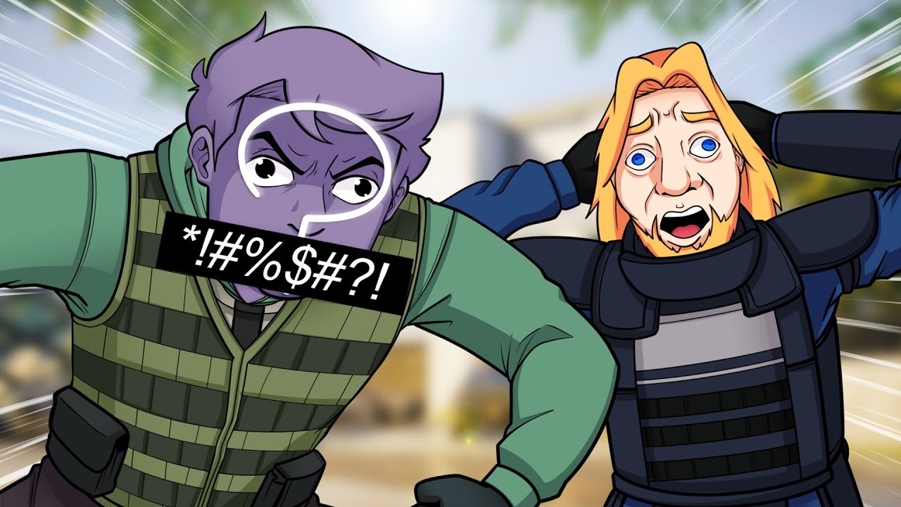 Jokes with no filter whatsoever (Rainbow Six Siege) - YouTube