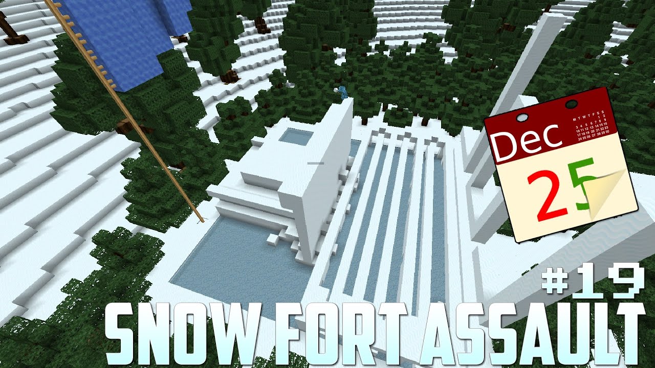 Minecraft: Snow Fort Assault (Official Trailer) - YouTube
