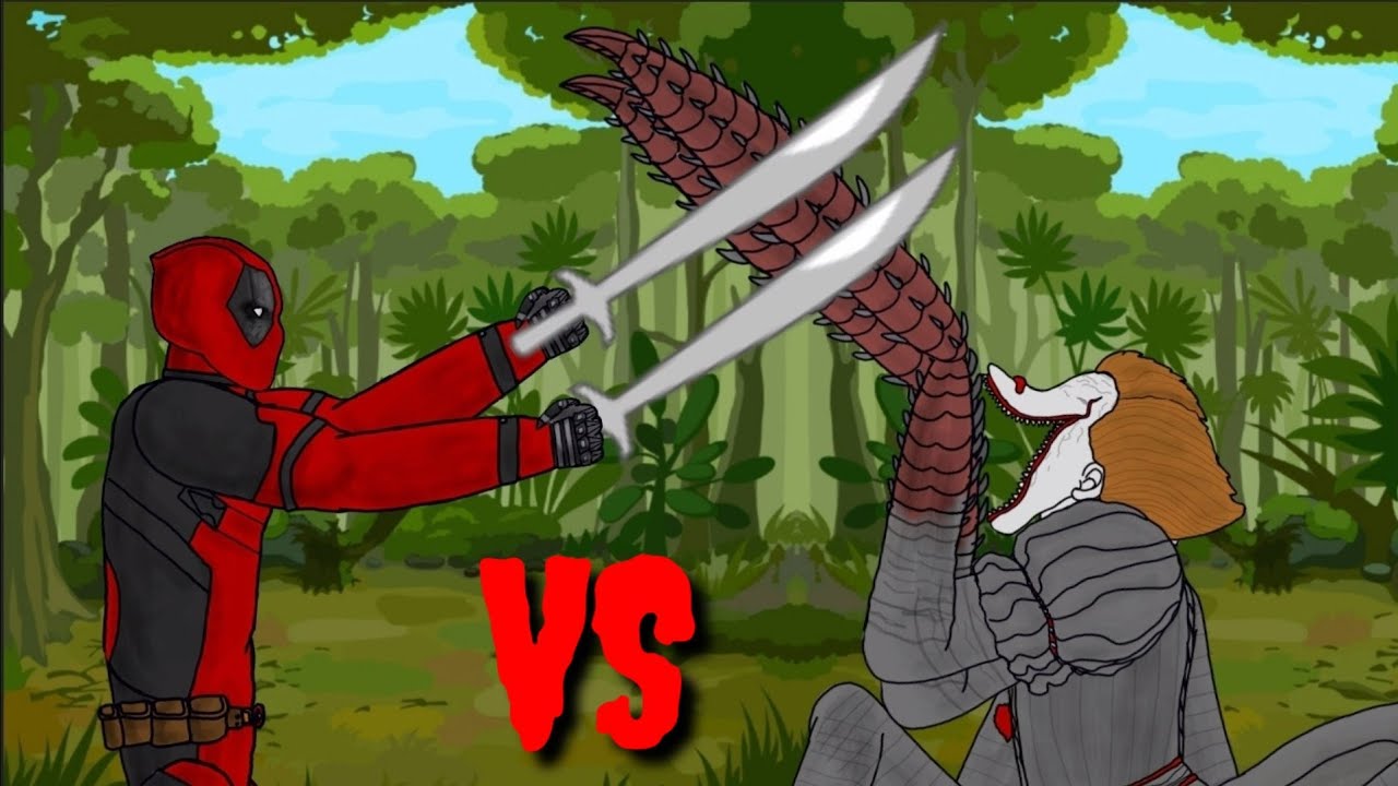 Deadpool VS IT Pennywise - Drawing Cartoons 2 - YouTube