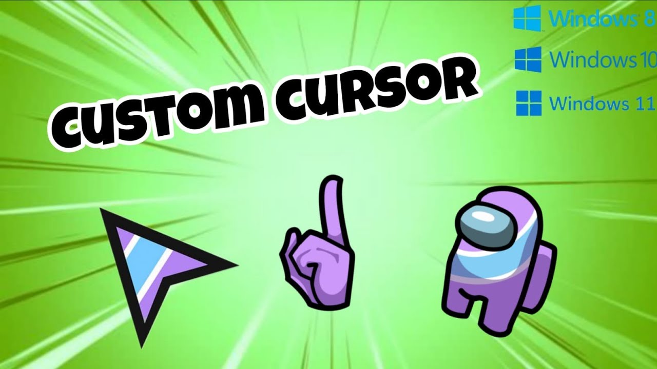 How to customize mouse cursor on windows laptop / pc - YouTube