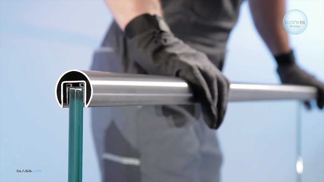 Glassline - Balardo Alu Gländersystem - YouTube