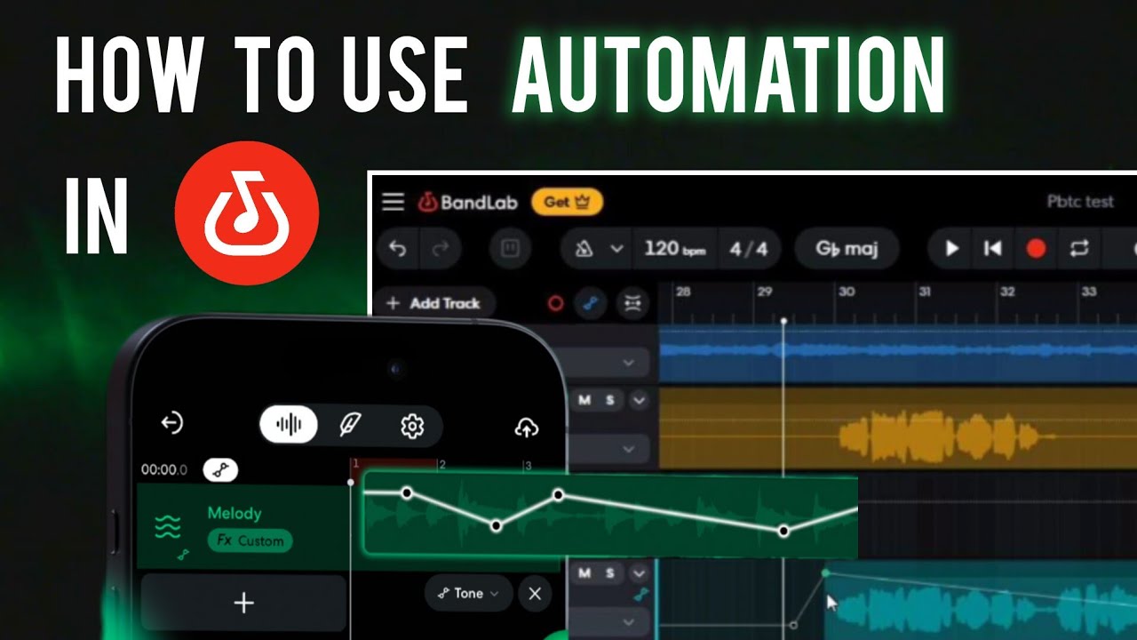How to Use Automation in BandLab - YouTube