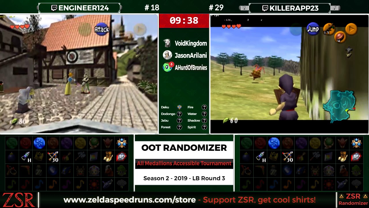 OoTR Accessible Tournament Season 2: LB Round 3 - KillerApp23 vs ...