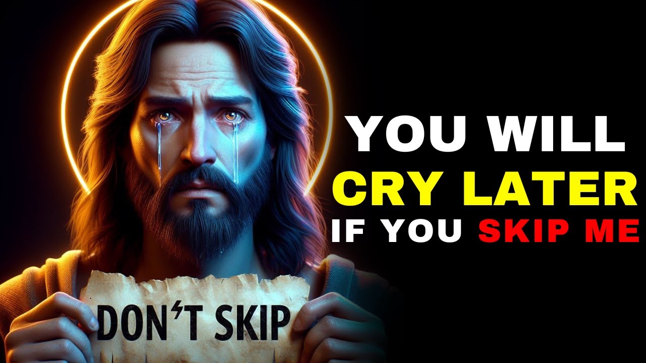 🔴!!God Says!! You Will Cry Later If You Skip Me Now...| God Message ...