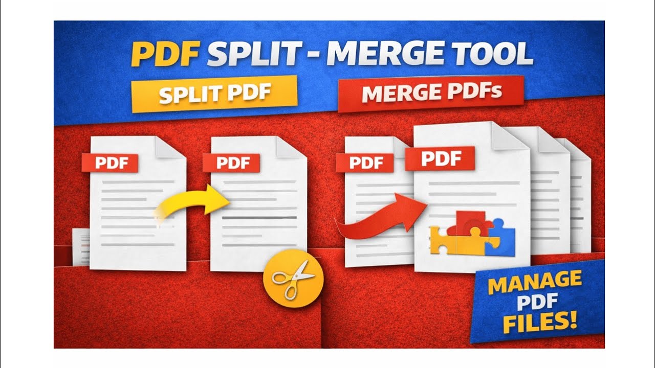 How to Split and Merge PDFs Easily | KALI PDF TOOLS ( free download ...