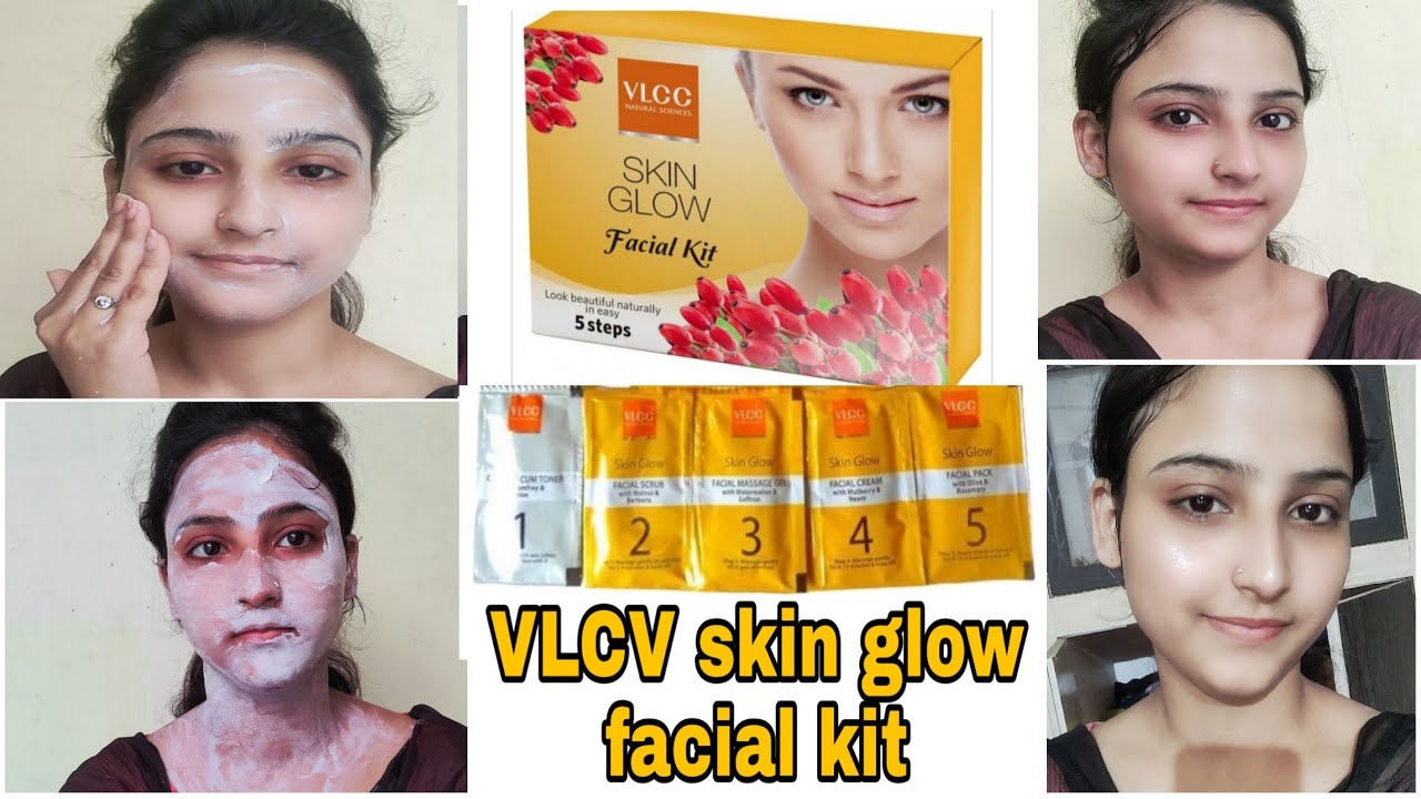 VLCC skin Glow facial kit / vlcc skin whitening facial kit / vlcc ...