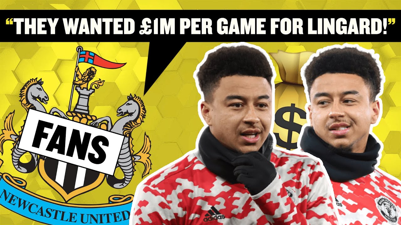 "THEY WANTED £1M PER GAME FOR LINGARD!" 😲💰 #NUFC fan Greg is happy the ...