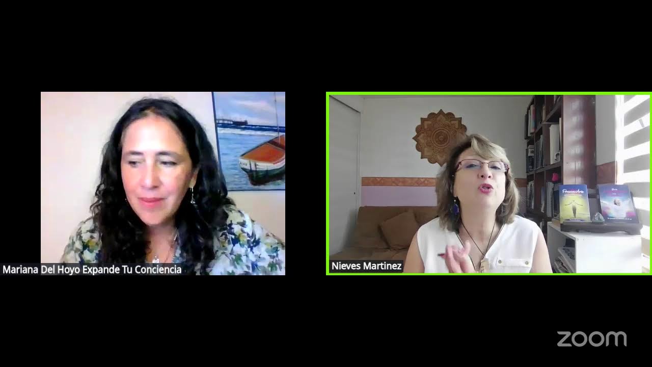 "El Ser Toma el Mando, entrevista con Nieves Martinez" y Mariana Del ...