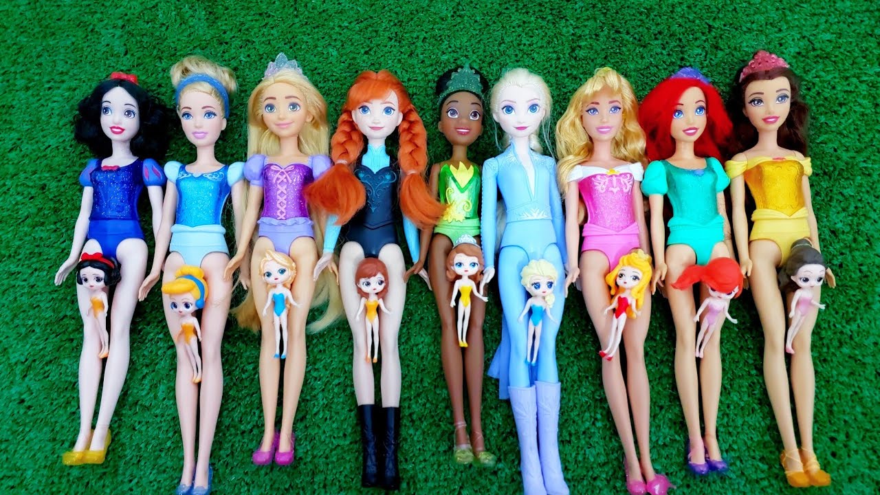 Disney Princess Doll Makeover ~ DIY Miniature Ideas for MATTEL - Wig ...