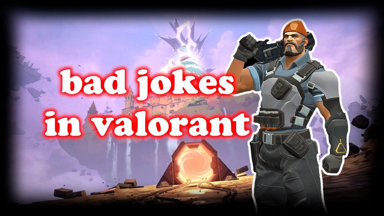 bad jokes in valorant - YouTube