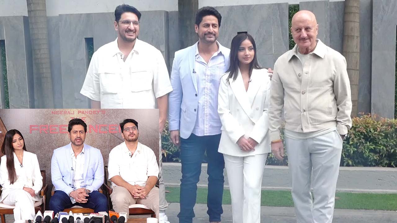 Anupam Kher, Mohit Raina, Kashmira Pardeshi and Bhav Dhulia promoting ...