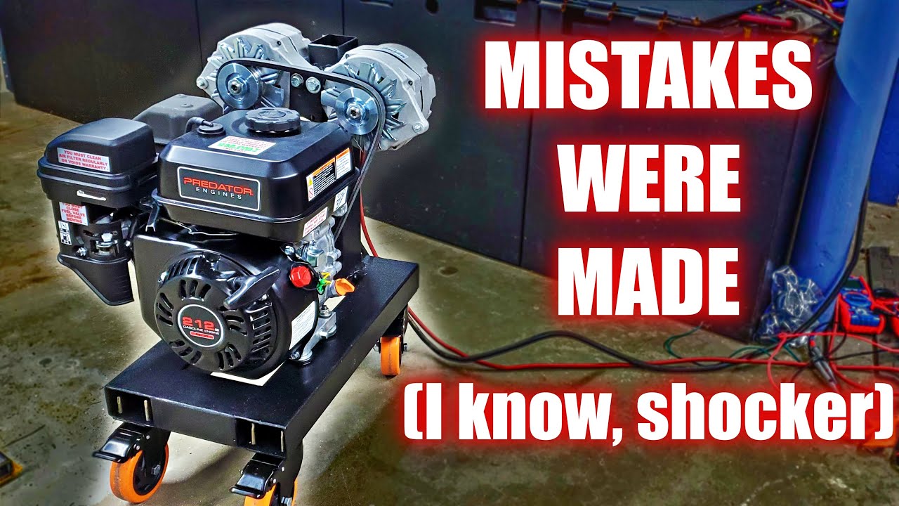 Trying (and failing) to build a 48v DC Generator for Off-Grid Backup ...