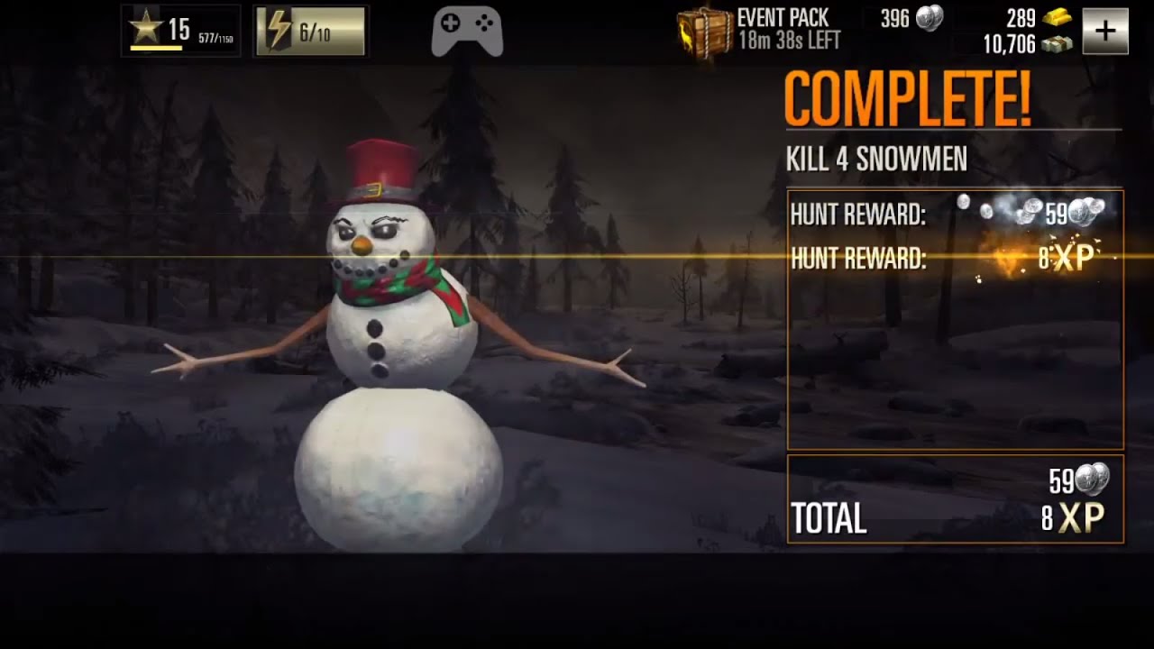 Kill 4 snowmen - Kringlers all the way - YouTube