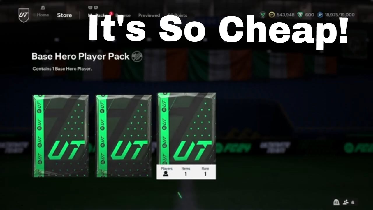 EA Re Released The Base Hero Player Pack & This Is What I Packed! - YouTube