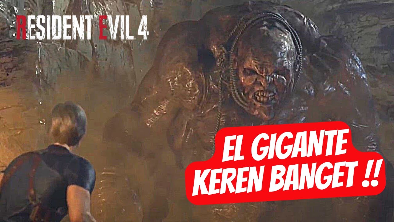 LAWAN SALAMANDER DAN EL GIGANTE | Resident Evil 4 Remake (Indonesia ...