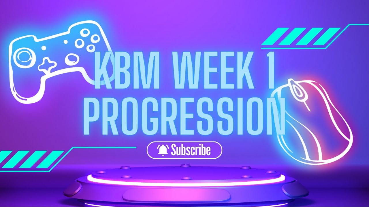 KBM mouse on console WEEK 1 - YouTube
