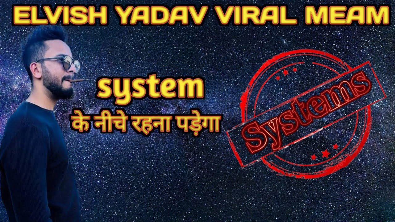 system #dj || elvish yadav dj remix meam || elvish yadav in Big Boss ...