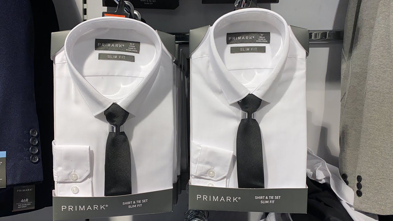 PRIMARK Men's FORMAL SHIRTS | December / 2019 - YouTube