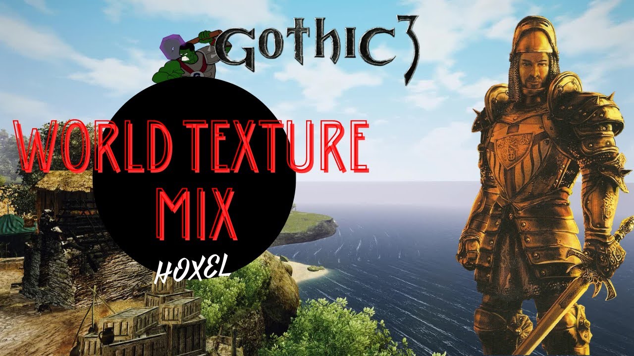 Gothic 3 World Texture Mix | Recenzja fajnej paczki tekstur - YouTube