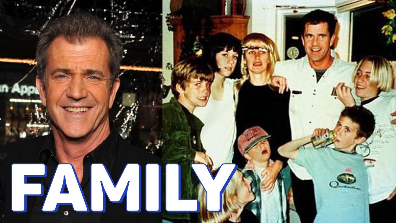 Mel Gibson Family & Biography - YouTube