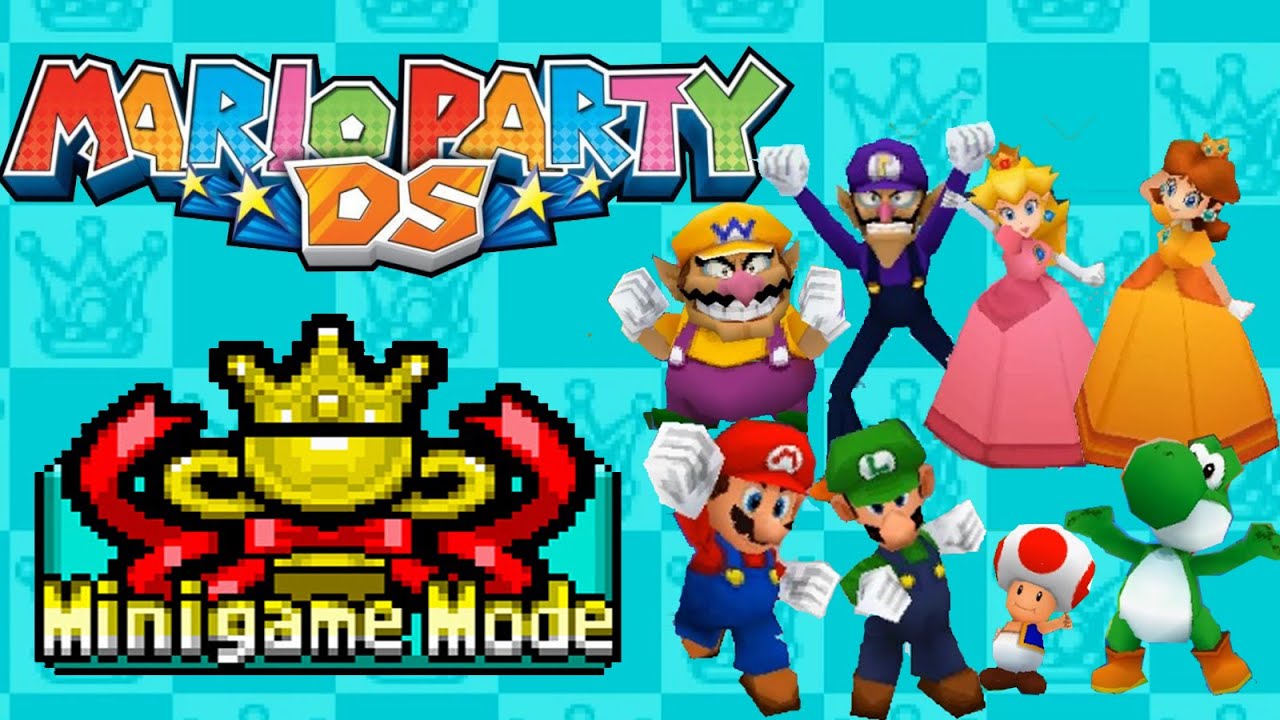 Mario Party DS All Minigames (1080p NDS) - YouTube