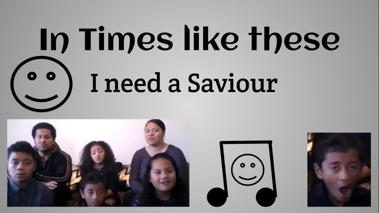 Lockdown singing | In times like these - YouTube