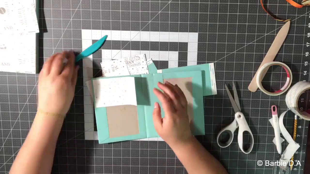Autumm Mini Folio Tutorial - YouTube