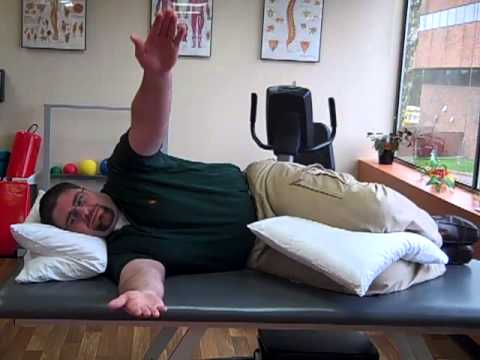 Open Book Physical Therapy Exercise/Posture - YouTube