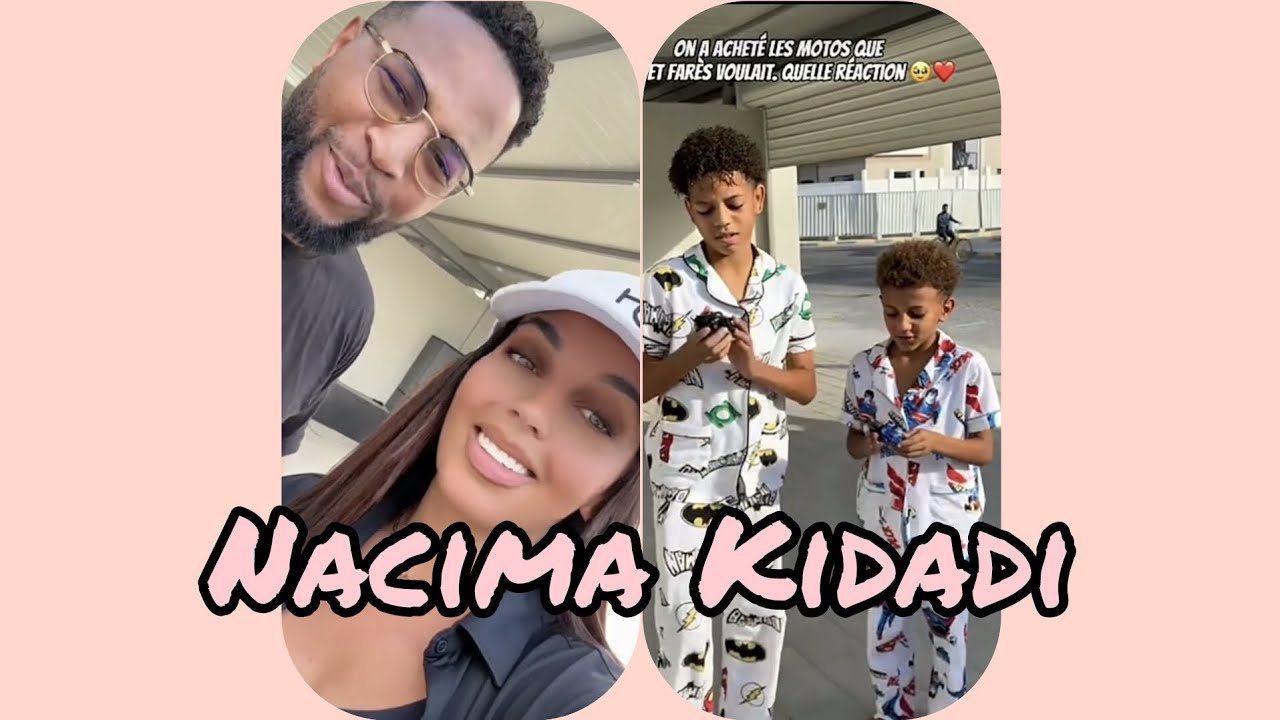 Nacima Kidadi et son mari surprennent leurs garçons ️🤗 - YouTube