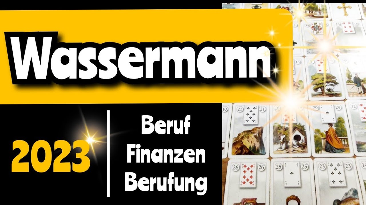 Wassermann 2023 Beruf