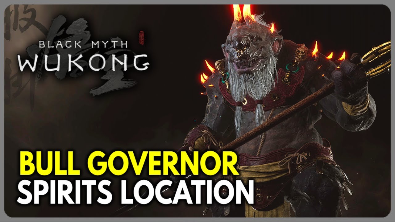 Bull Governor Spirits Location - Chapter 5 | Black Myth Wukong - YouTube