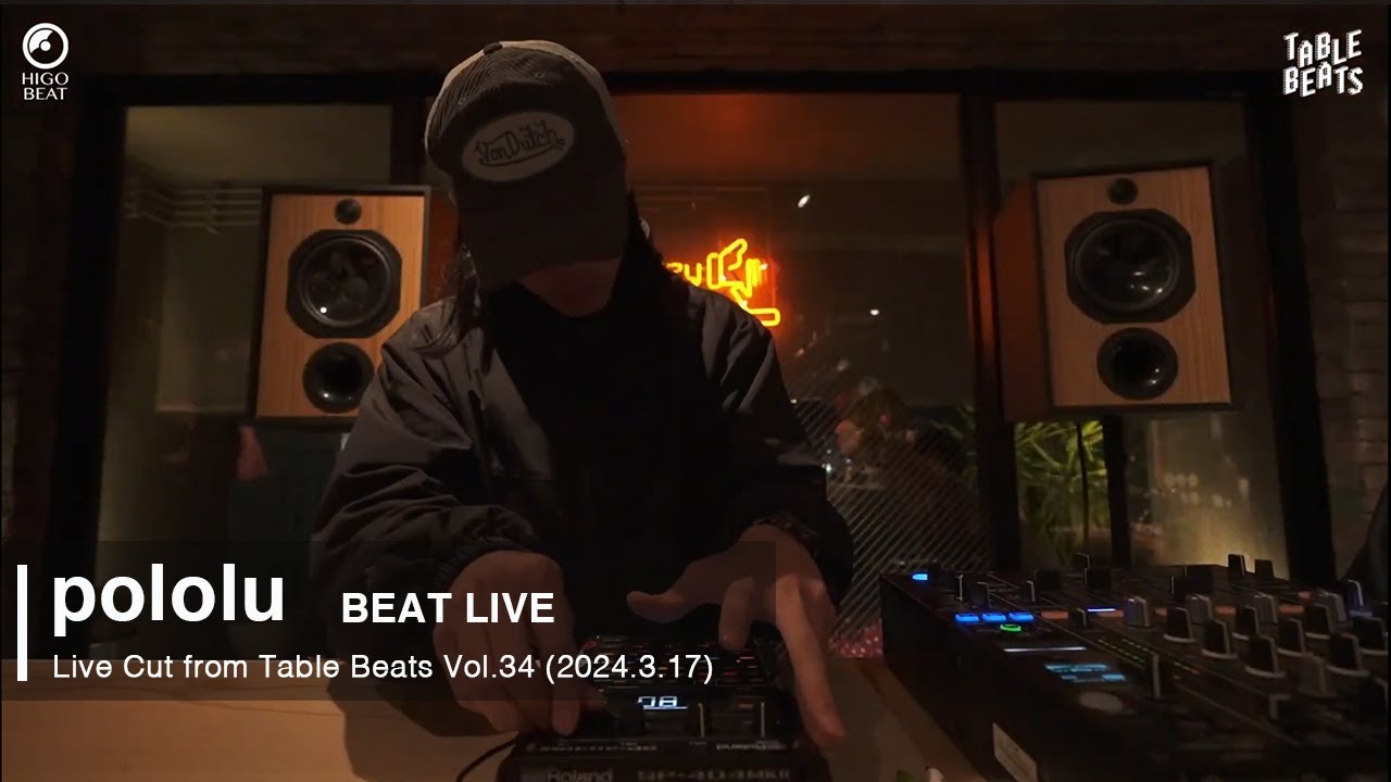 【BEAT SET】| pololu | (Live Cut from Table Beats Vol.34) with Roland SP ...
