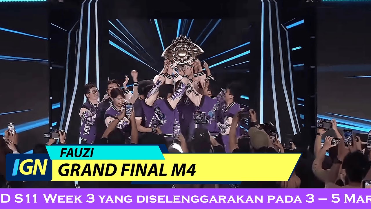 Hasil dari Grand Final M4 Mobile Legends: Bang Bang || Indonesia Gaming ...
