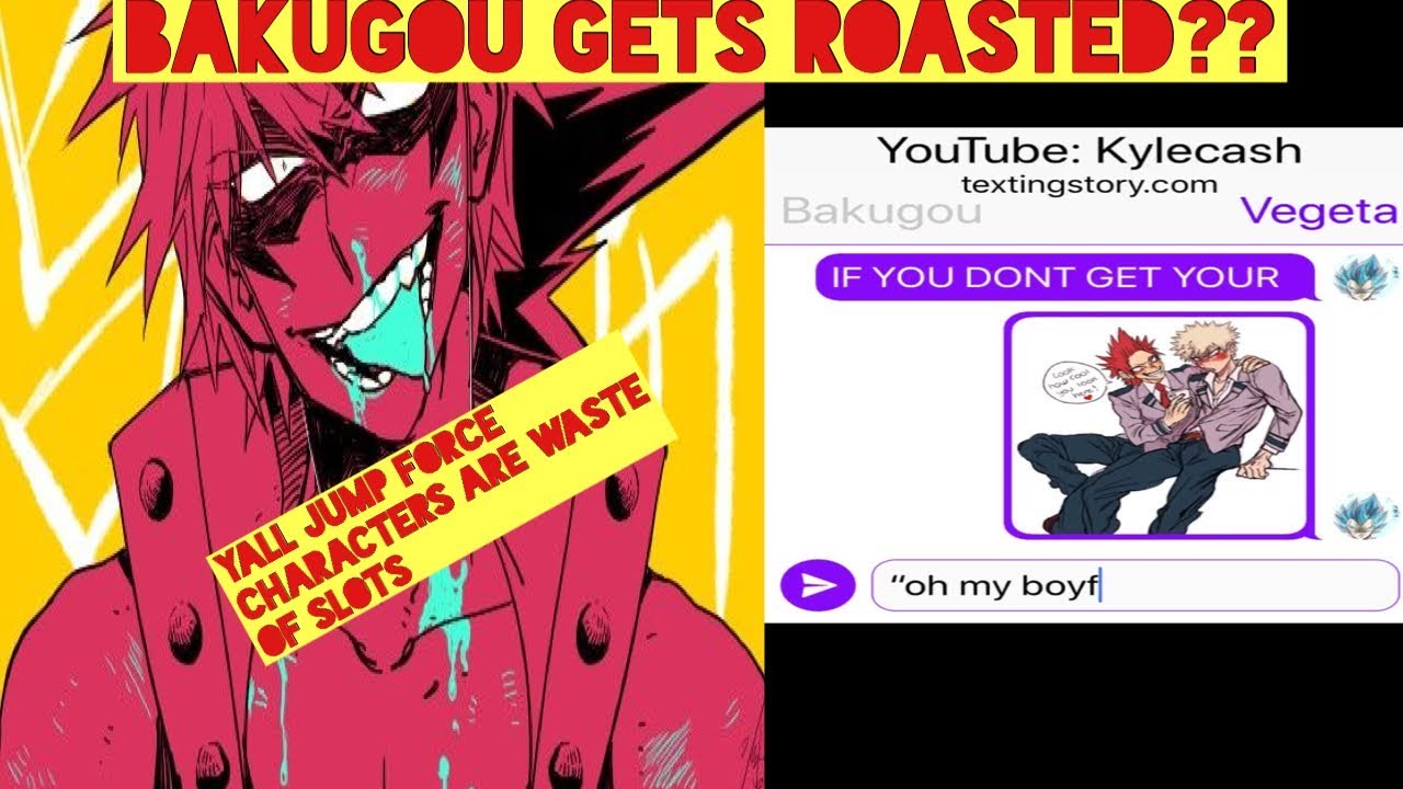 Anime Roast Groupchat: EVERYBODY ON BAKUGOU??😭😂 - YouTube