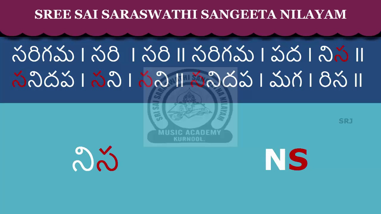 Sarali Swaram - 3 (Lesson - 3/10 ) II Learn & Practice Carnatic Music ...