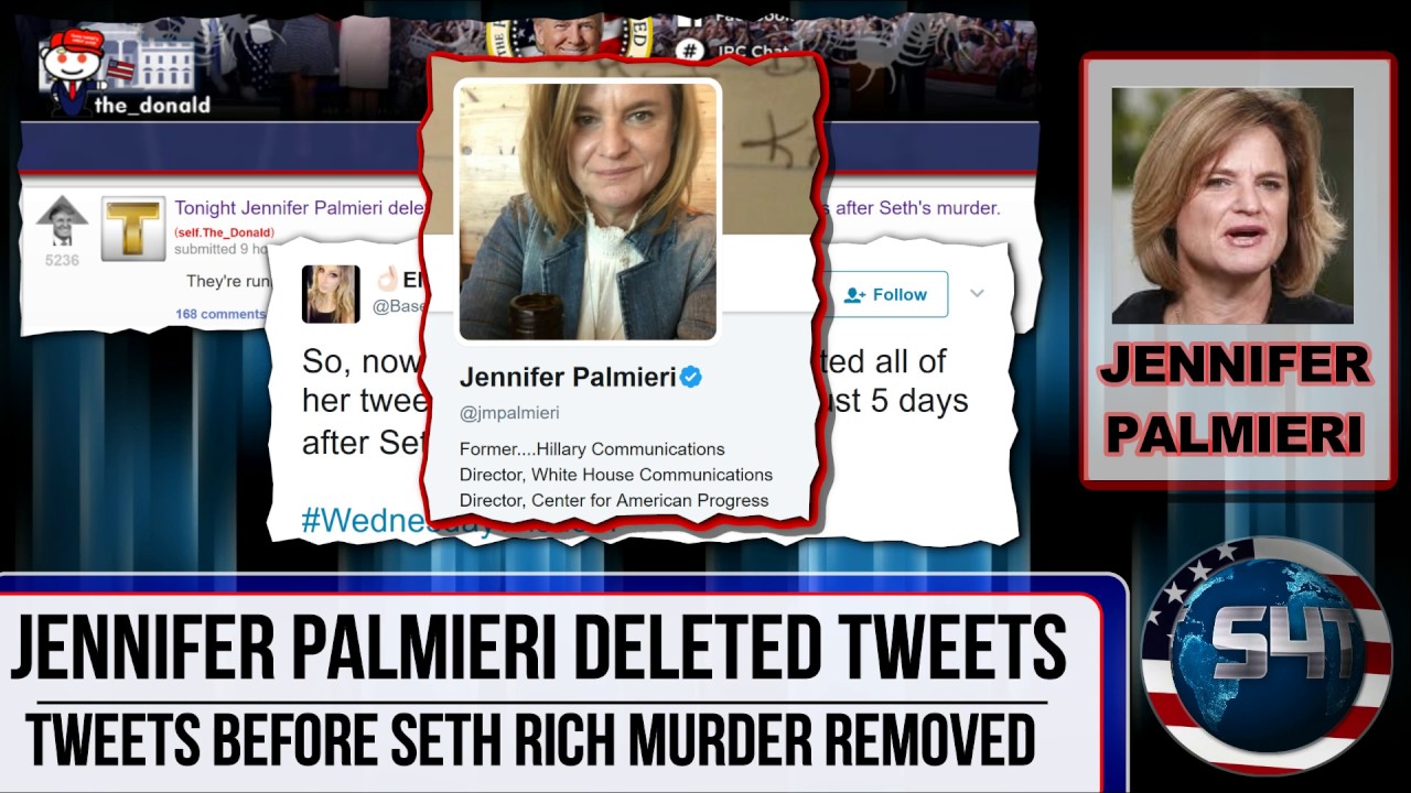 Jennifer Palmieri deleted tweets before Seth Rich murder - YouTube
