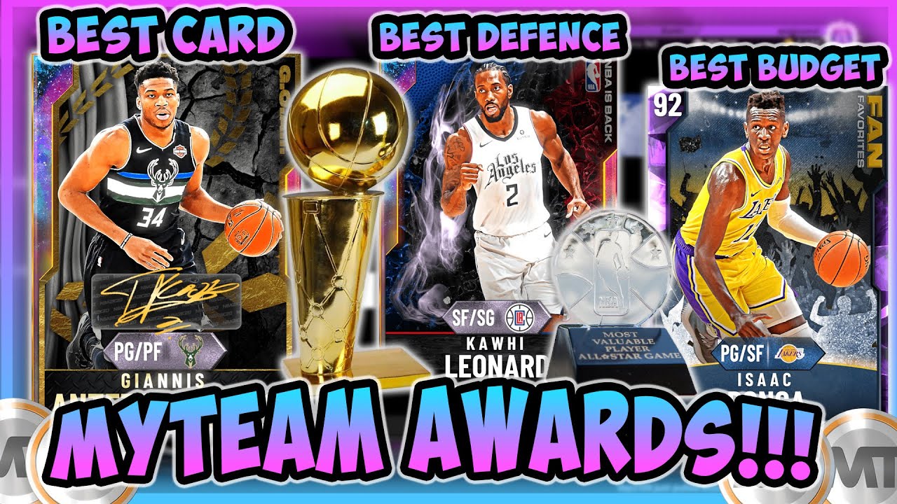NBA2K20 - MYTEAM AWARDS OF 2K20!!! BEST CARDS, BEST FILTERS AND PACKS ...