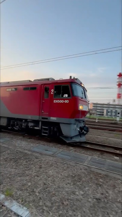 EH500-80 金太郎 3056レ 機関車交換移動 2025/5/13 青森信号所 #eh500金太郎 - YouTube