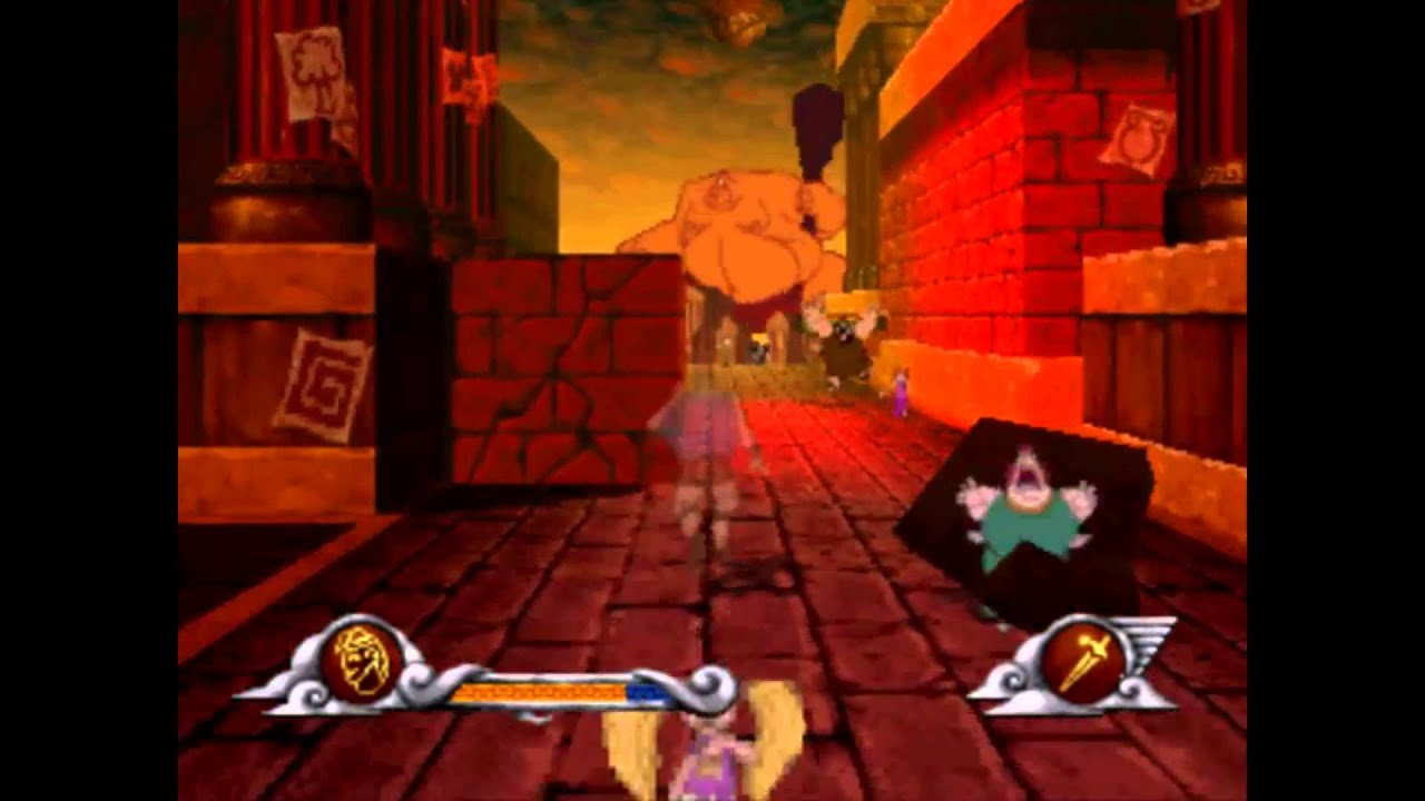 Disney's Hercules | Level 7 - Cyclops Attacks - YouTube