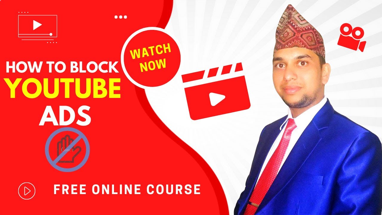 How to Block YouTube Ads on Laptop/PC | AdBlock | Very Easy | 100% ...