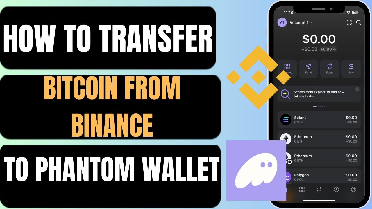 How To Transfer Bitcoin From Binance To Phantom Wallet | Quick & Easy ...
